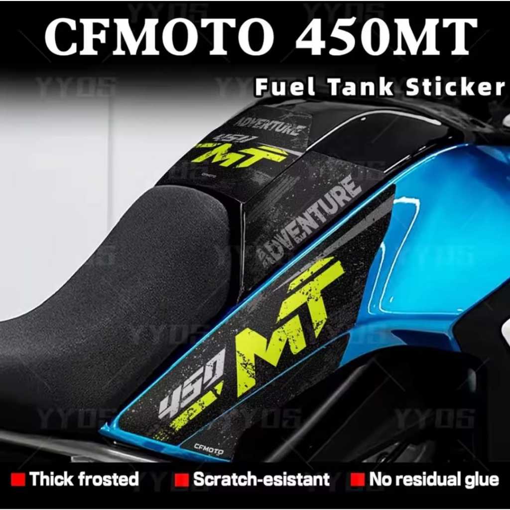 Jual Stiker Tanki Motor CF Moto 450Mt , Decal Sticker Tank Pad CFmoto ...