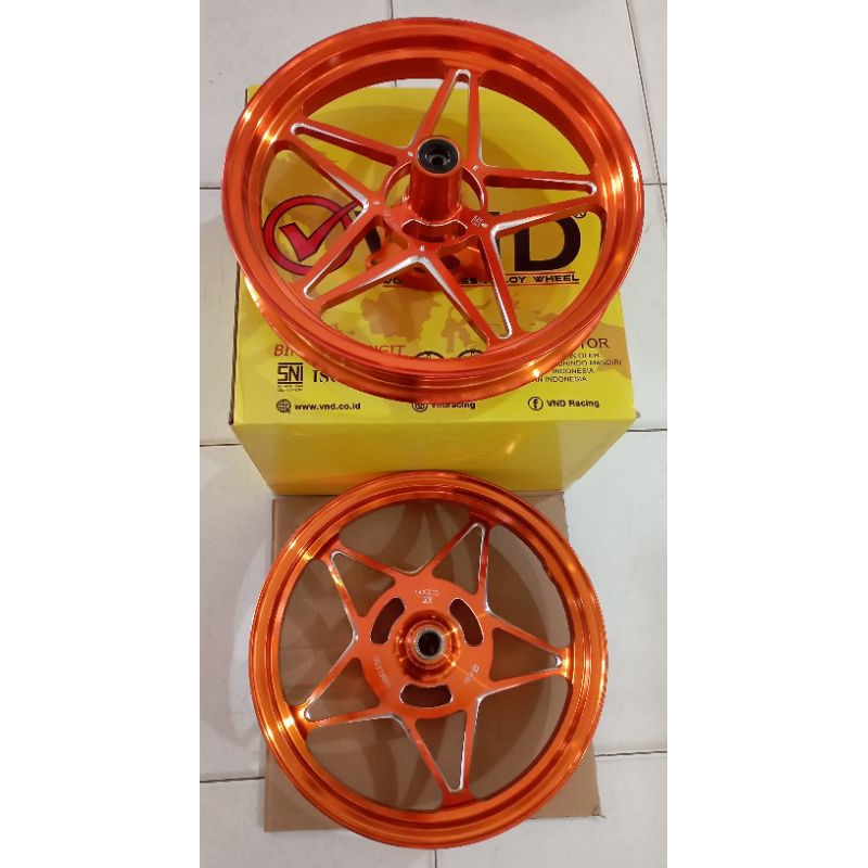 Jual Velg Vnd Nmax Old Bintang Langit Orange Veleg Original VND ...