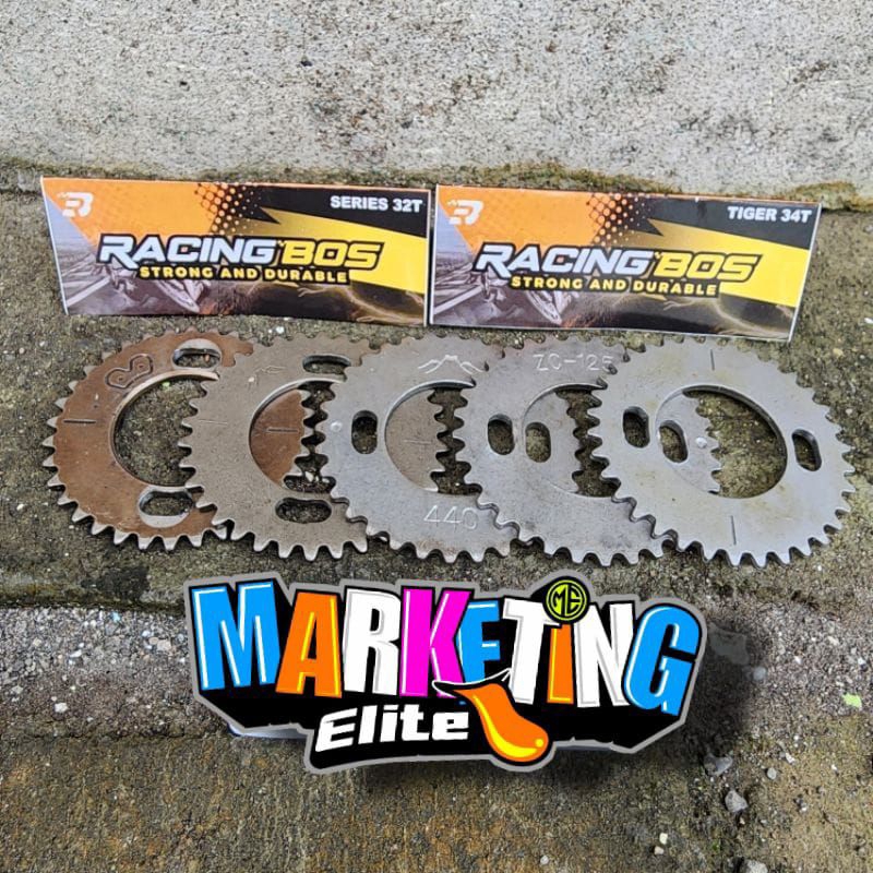 Jual GIGI TIMING GESER RACING SERIES MATA 32T DAN TIGER MATA 34T RACING ...