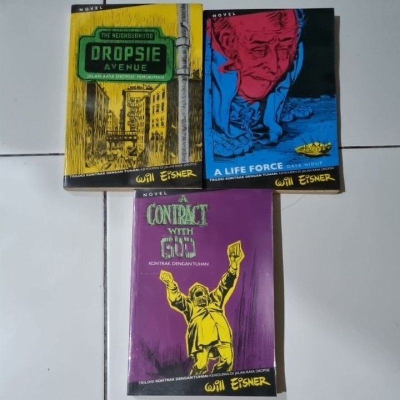 Jual Paket Trilogi Kontrak dengan Tuhan by Will Eisner Preloved ...
