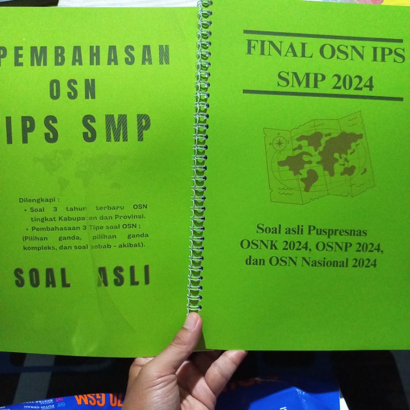 Jual Buku OSN KSN IPS SMP, FINAL OSN IPS SMP 2024, OSNK IPS SMP | Shopee Indonesia