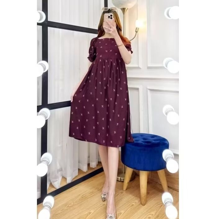 Jual Alea Dress Daster Wanita motif matt Rayon premium Daster hitz ...