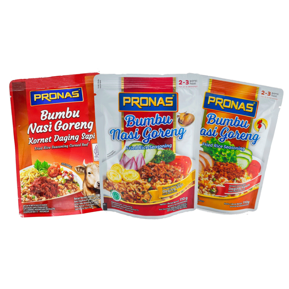 Jual PRONAS BUMBU NASI GORENG 110 GR BEEF FLAVOR | Shopee Indonesia