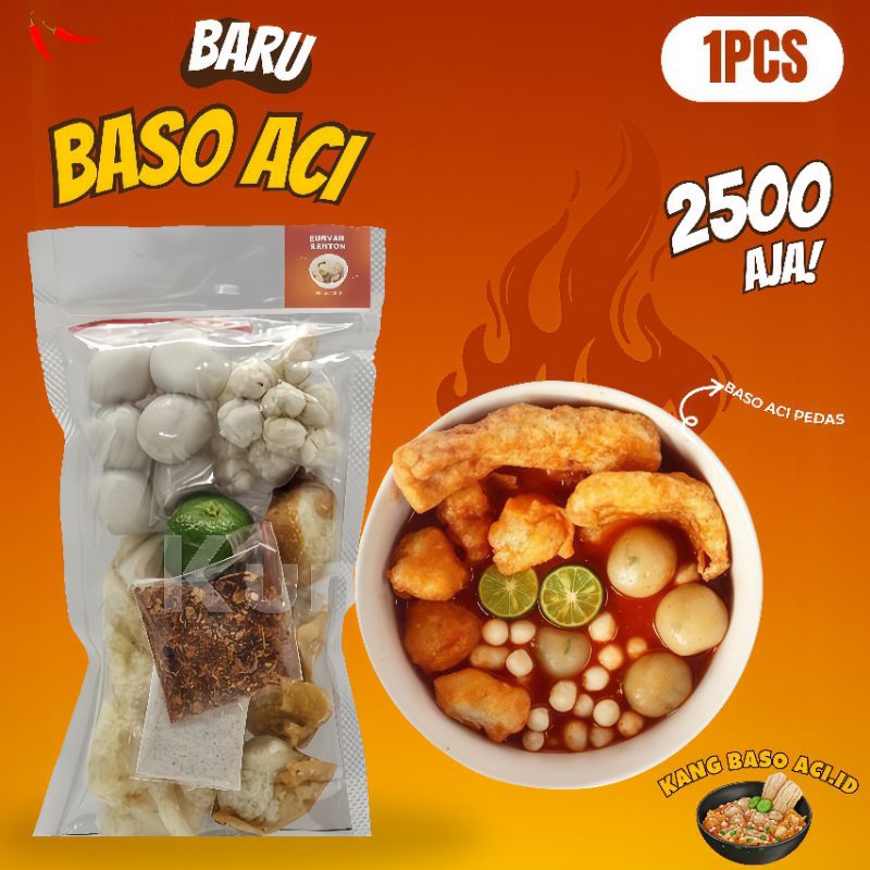 Jual Baso Aci instan Home made/ baso Aci instan khas bandung / baso Aci ...