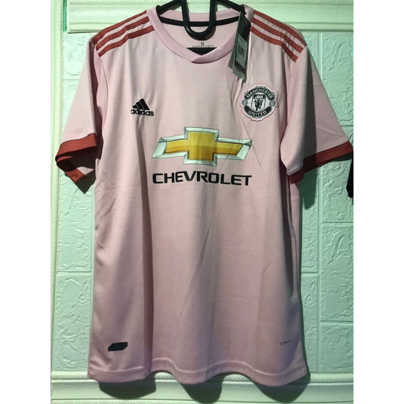 Jual Jersey Manchester United Pink 2018 NNS LINGARD | Shopee Indonesia