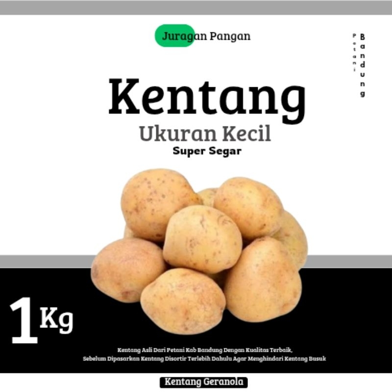 Jual Kentang Super Segar Kecil 1 Kg | Shopee Indonesia