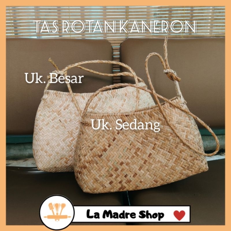 Jual Kaneron Tas Tradisional Baduy - Anyaman Rotan Asli - Tas Selempang ...