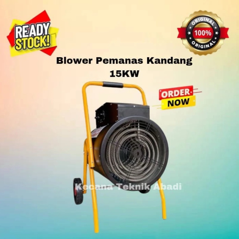 Jual Blower Pemanas Ruangan 15Kw 380V Fan Heating Blower Pemanas ...