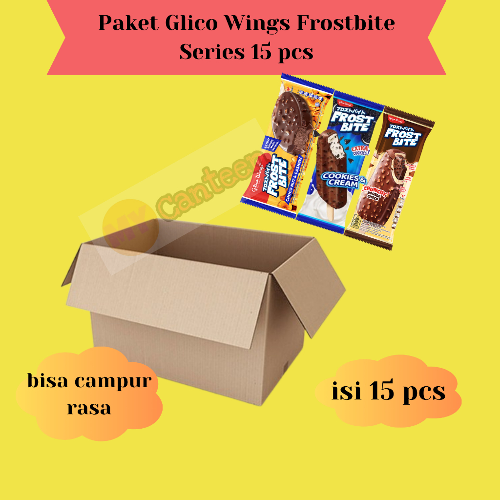 Jual Paket Glico Wings Frostbite Series 15 pcs | Shopee Indonesia