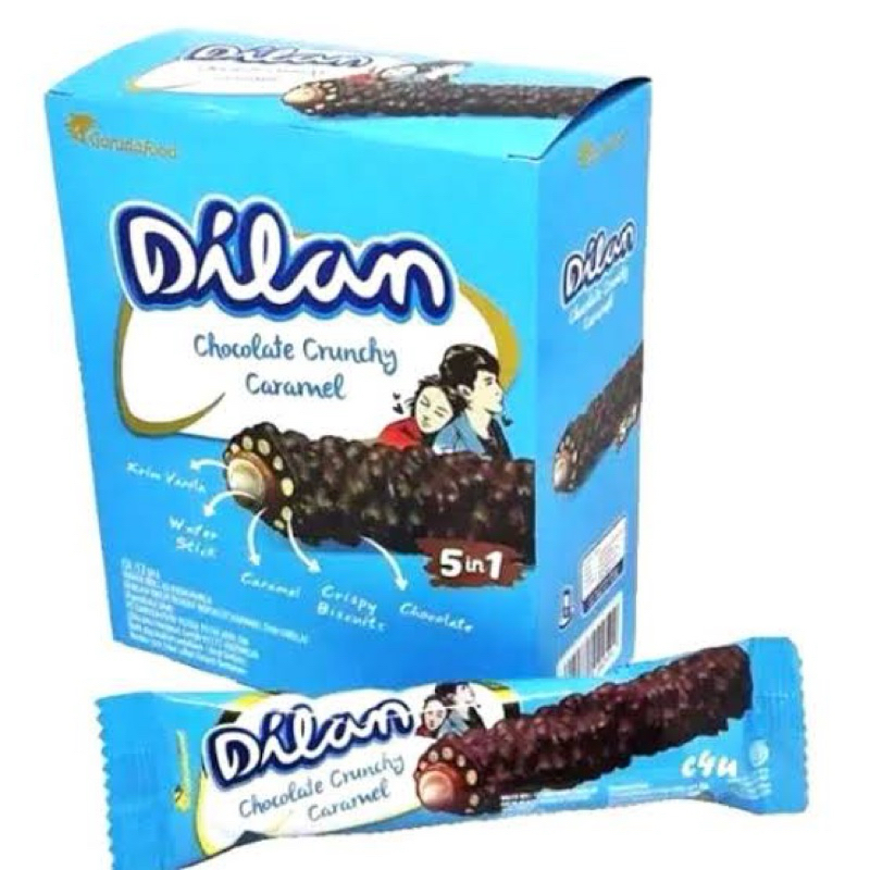 Jual Dilan chocolate crunchy caramel | Shopee Indonesia