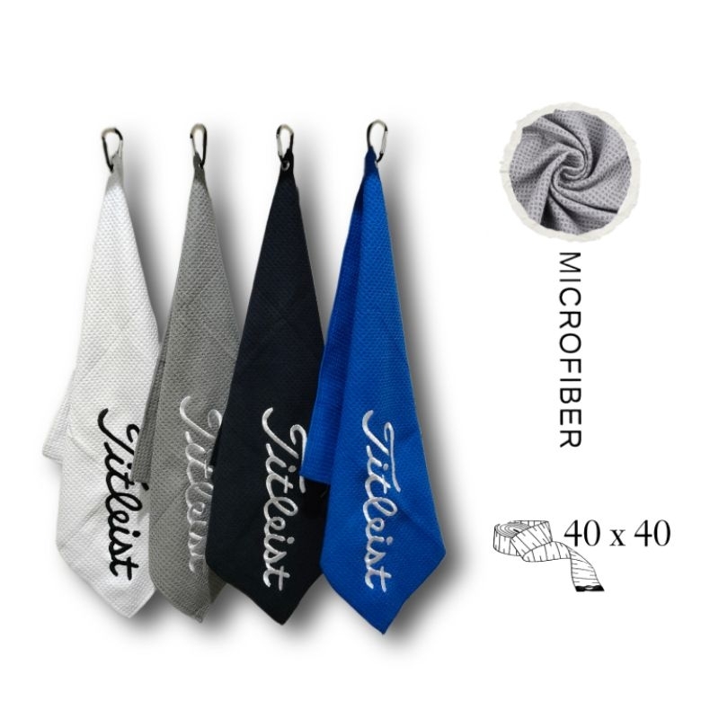 Jual golf towel (handuk) T 40x40 premium | Shopee Indonesia