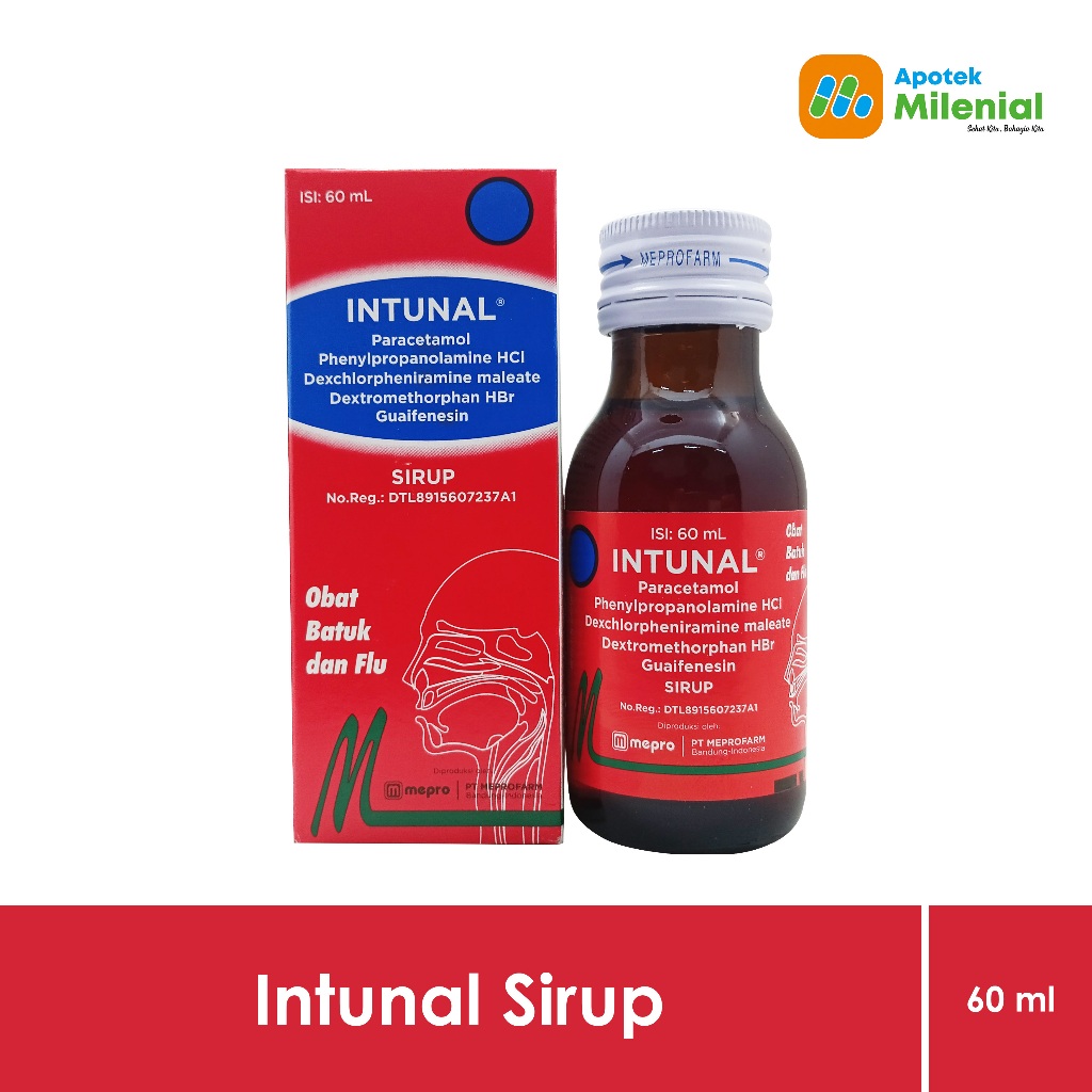 Jual Intunal Sirup 60 ml | Shopee Indonesia