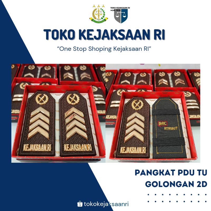 Jual TOKO KEJAKSAAN RI - PANGKAT KEJAKSAAN RI PDU GOLONGAN 2D IID ...