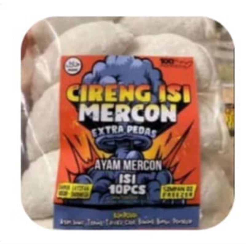 Jual Cireng Ayam Suwir Mercon Isi 10 pcs | Shopee Indonesia