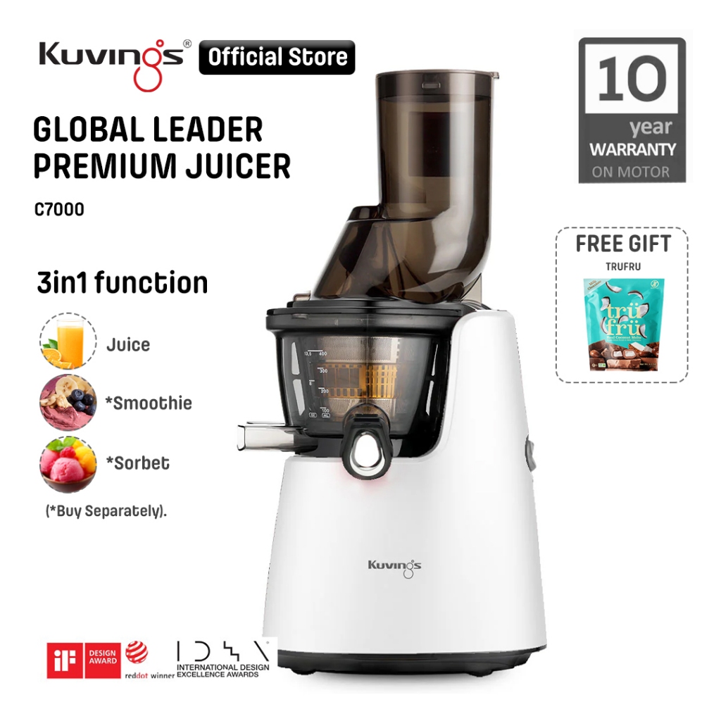 Jual Kuvings Whole Slow Juicer C7000 White | Shopee Indonesia