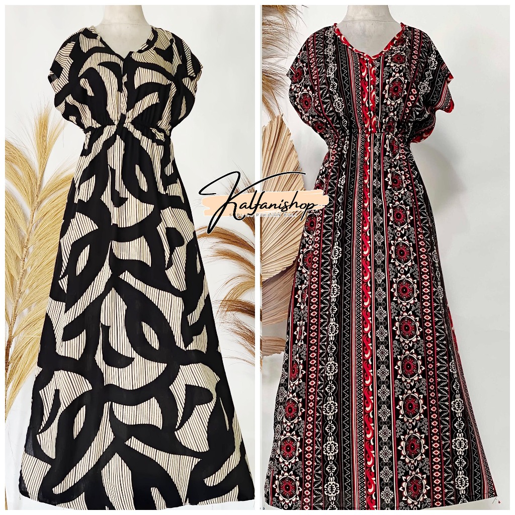 Jual Daster Dress Manohara Bali Etnik Joana | Shopee Indonesia