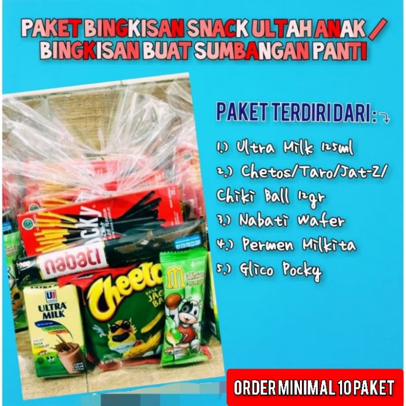 Jual BINGKISAN SNACK ULTAH / BINGKISAN NATAL / PAKET SNACK ULTAH ...
