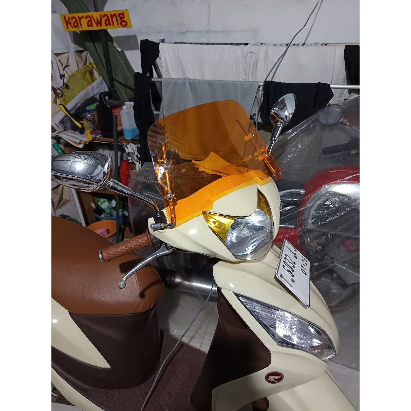 Jual windshield visor honda spacycub spacy kalcer dan matic lainnya ...