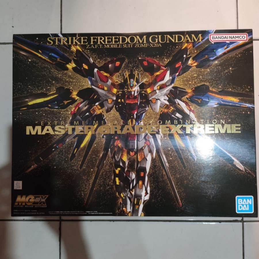 Jual MGEX STRIKE FREEDOM GUNDAM - MG EX STRIKE FREEDOM - + WING OF ...