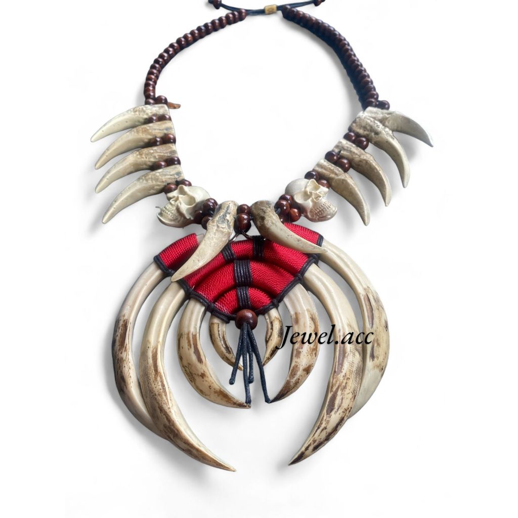 Jual Kalung Taring Babi Etnik Khas Dayak | Shopee Indonesia