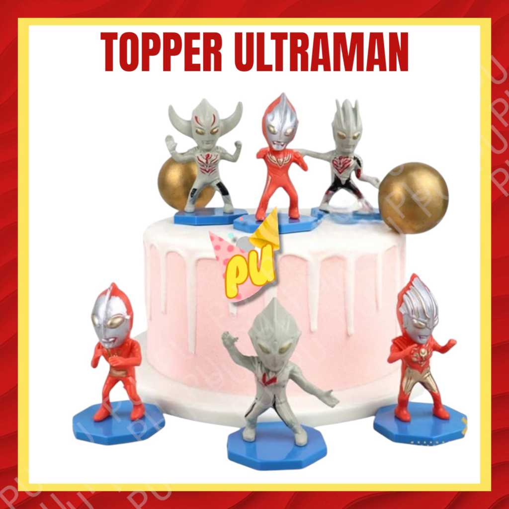 Jual Topper ULTRAMAN / Topper Cake Kue Ulang Tahun Ultraman | Shopee ...