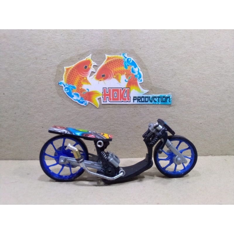 Jual miniatur motor drag/mainan motor miniatur ceper | Shopee Indonesia