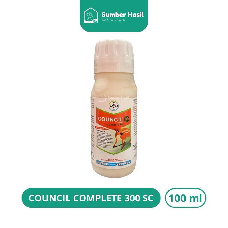 Jual COUNCIL COMPLETE 100ML HERBISIDA SELEKTIF OBAT RUMPUT PADI COUNCIL ...