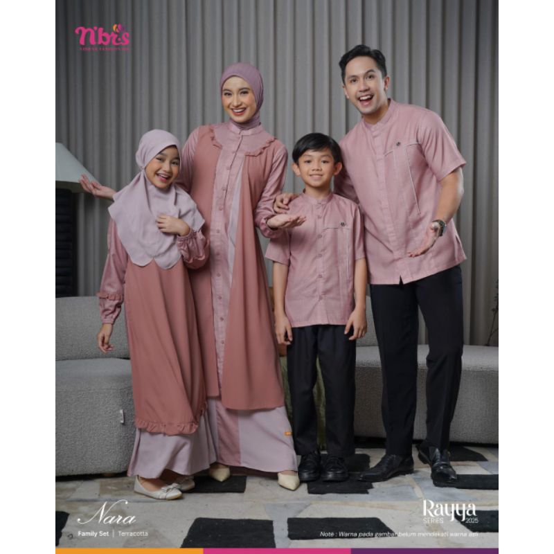 Jual Sarimbit 2025 Raya series Nara TERACOTTA couple keluarga | Shopee ...
