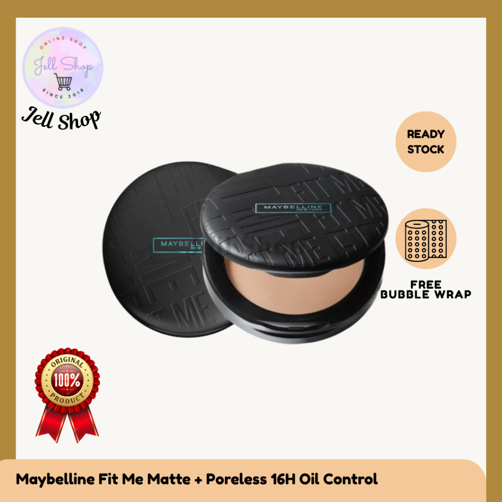 Jual Maybelline Fit Me Matte Poreless 16 Hour Oil Control Compact ...