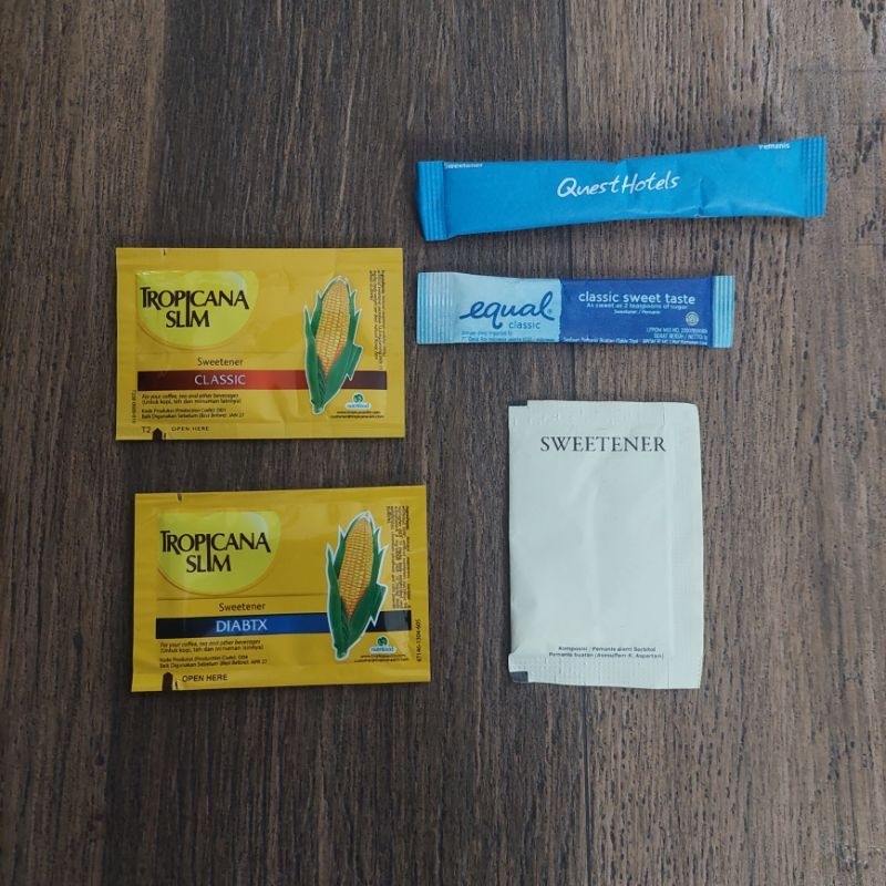 Jual GULA DIET SEHAT SWEETENER STEVIA TROPICANA SLIM EQUAL DIASWEET ...