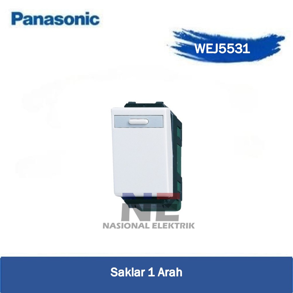 Jual Panasonic | Saklar WEJ5531 (Satu Arah Tanpa Indikator) | Shopee ...