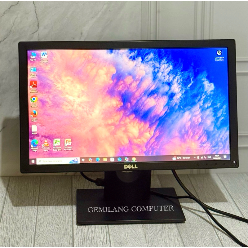 Jual JUAL MURAH MONITOR DELL 19 INCH E1916H MULUS & LIKE NEW | Shopee ...