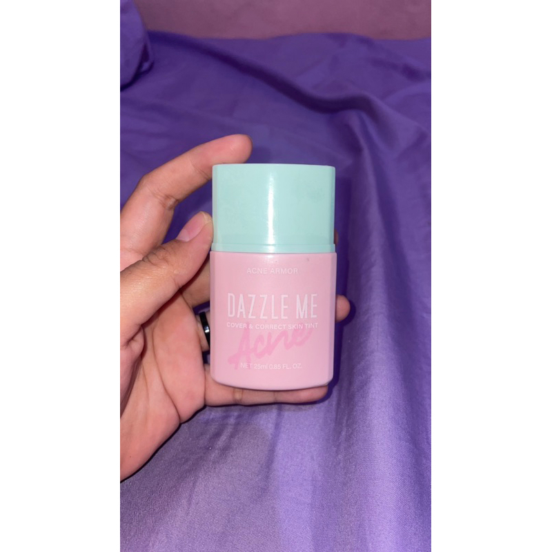 Jual DAZZLE ME Acne Armor Cover & Correct Skin Tint Foundation Dazzle ...