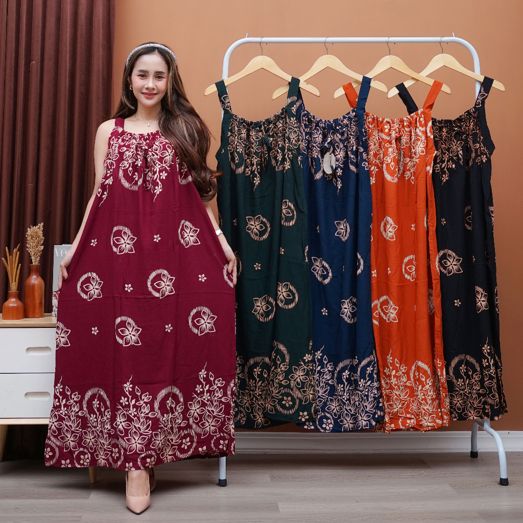 Jual Yukensi Big Size / Longdress Yukensi Super Jumbo Motif / Yukensi ...