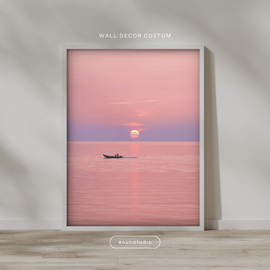 Jual [Custom] Wall Decor Poster Frameblock Nature - Dekorasi & Pajangan ...