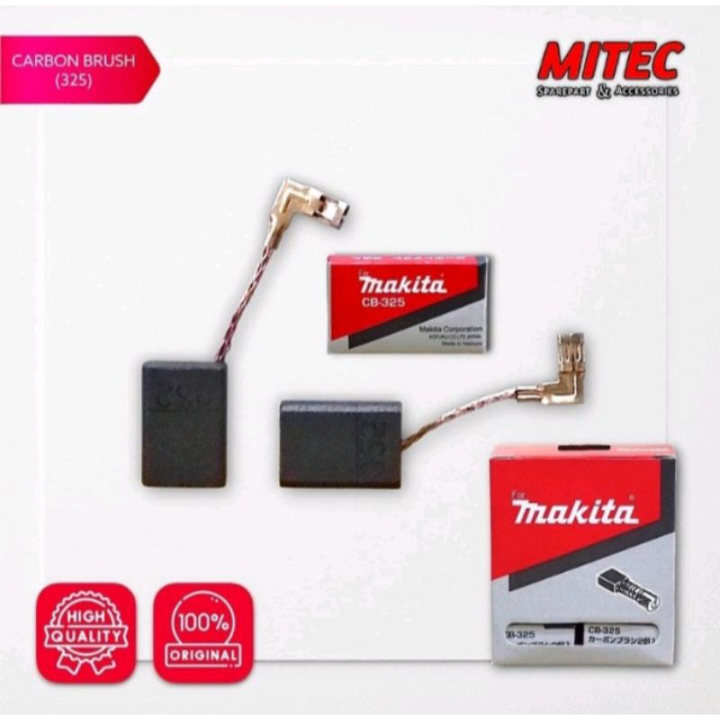 Jual Makita CB 325 Carbon Brush Gerinda Makita 9553B / 9553NB | Shopee ...