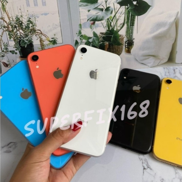 Jual HP IP Xr 64GB/128GB/256GB Fullset Second Like New 100% Original Ex Internasional | Shopee ...