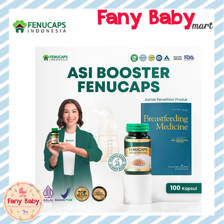 Jual FENUCAPS BREASTFEEDING 100 PCS KAPSUL | PELANCAR ASI | Shopee ...