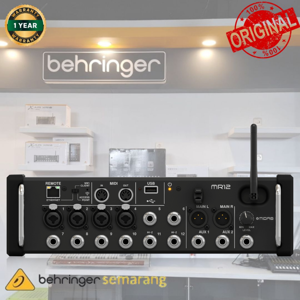 Jual Midas MR 12 - MR12 -MR 12 Digital Mixer | Shopee Indonesia