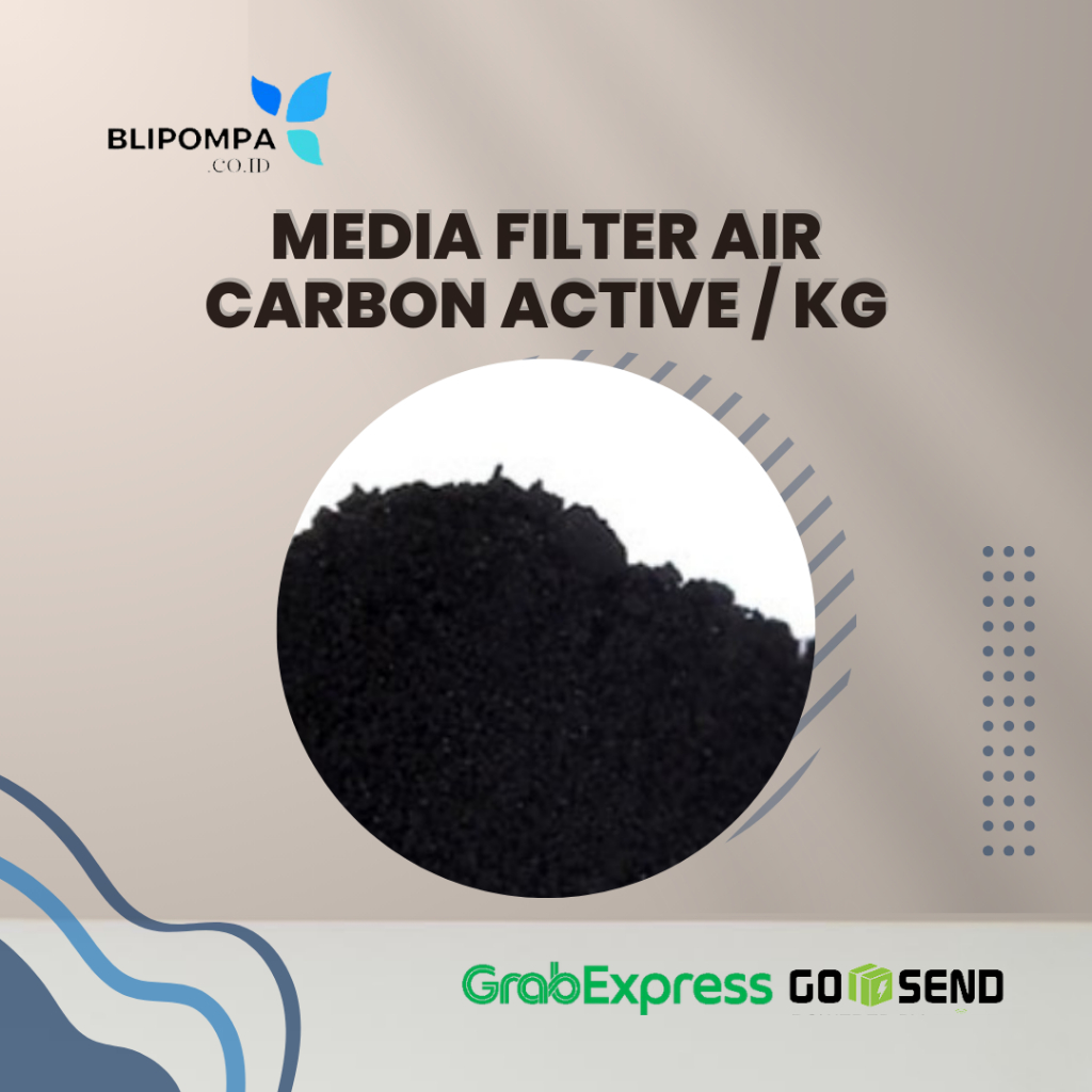 Jual MEDIA FILTER AIR CARBON ACTIVE PER 1 KG - KARBON AKTIF FILTER AIR ...