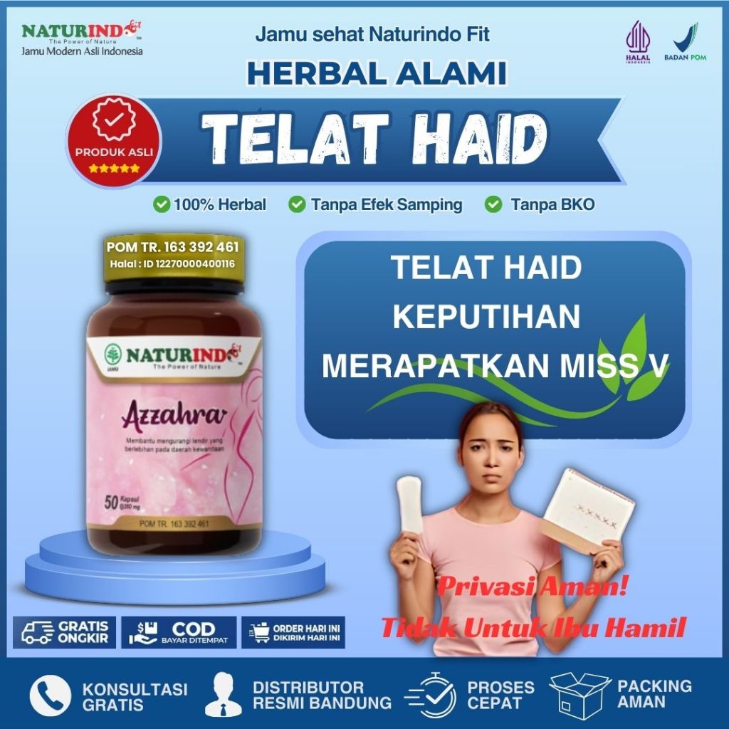 Jual Obat Herbal Telat Haid Nyeri Menstruasi Lancar Datang Bulan Atasi ...