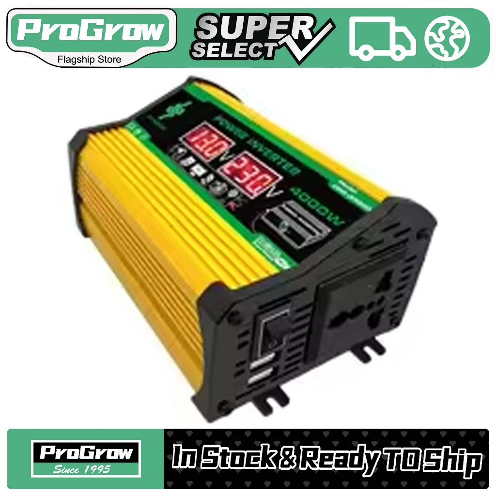 Jual Inverter Frekuensi Tinggi, Modifikasi Gelombang Sinus, Daya Puncak 4000W, Inverter DC 12V ...