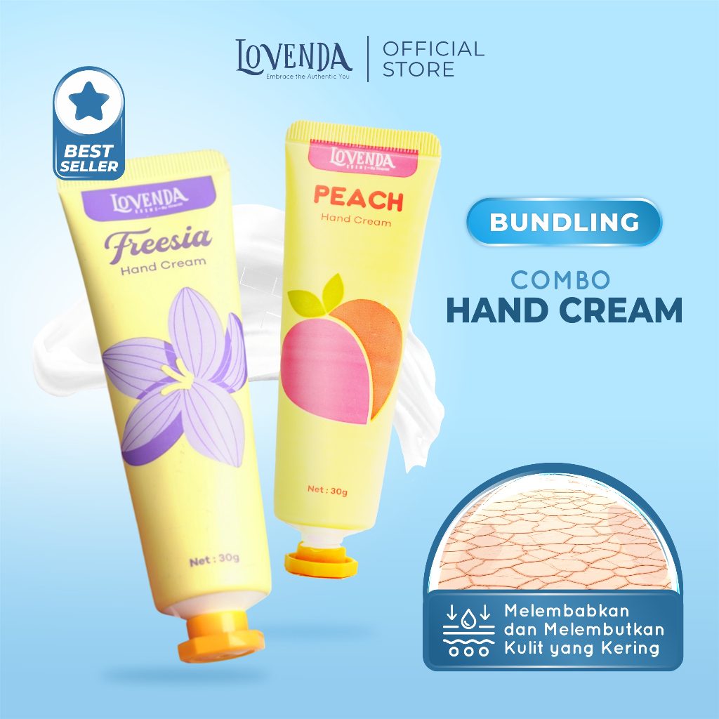 Jual Lovenda Hand Cream Bundling - Cream Tangan Shea Butter | Aloe ...