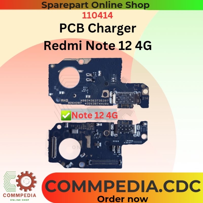Jual PCB Charger Xiaomi Redmi Note 12 4G | Shopee Indonesia