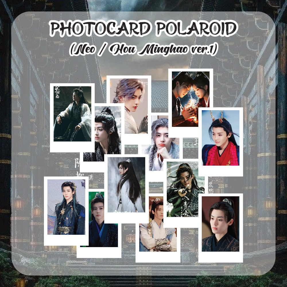 Jual Bora.stiker Photocard Polaroid Hou Minghao Neo Chinese drama Actor ...