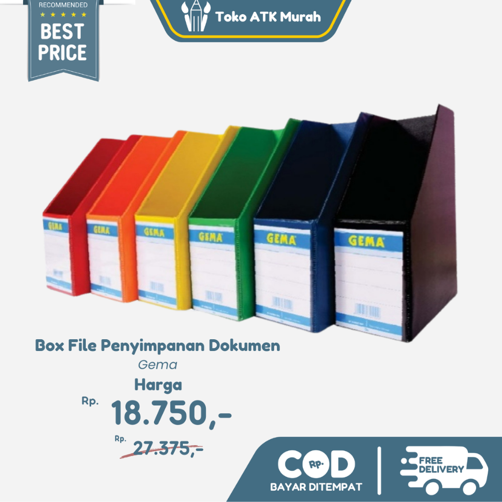 Jual Box File GEMA – Tempat Penyimpanan Dokumen & Arsip Kantor ...