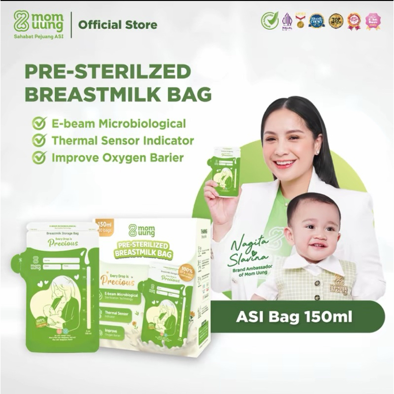 Jual ASI BAG / Kantong Asi Mom uung Breast Milk Bag Isi 30 bag | 100 ml | 150 ml | KANTUNG ASI ...