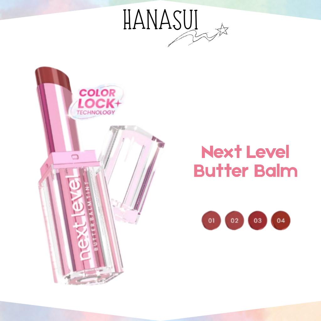 Jual Hanasui Next Level Butter Balm Tint/Lip Tint | Shopee Indonesia