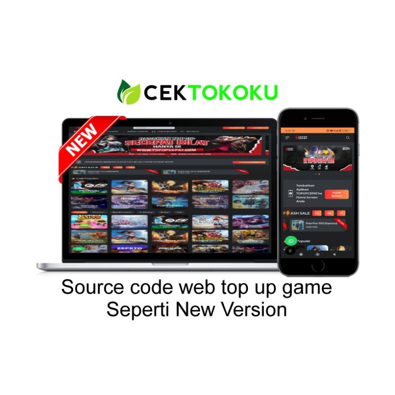 Jual Source Code Web Top Up Games Versi Baru | Shopee Indonesia