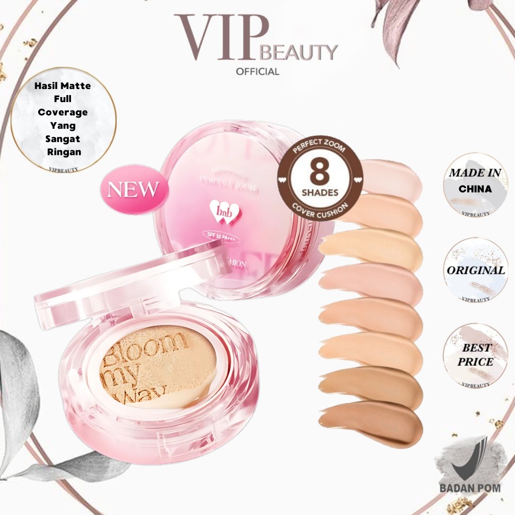 Jual BNB BARENBLISS Bloomatte Perfect Zoom Cover Cushion 15g (16H Flawless Matte) | Shopee Indonesia